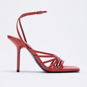 Zara | Shoes | Zara Red Heels | Poshmark